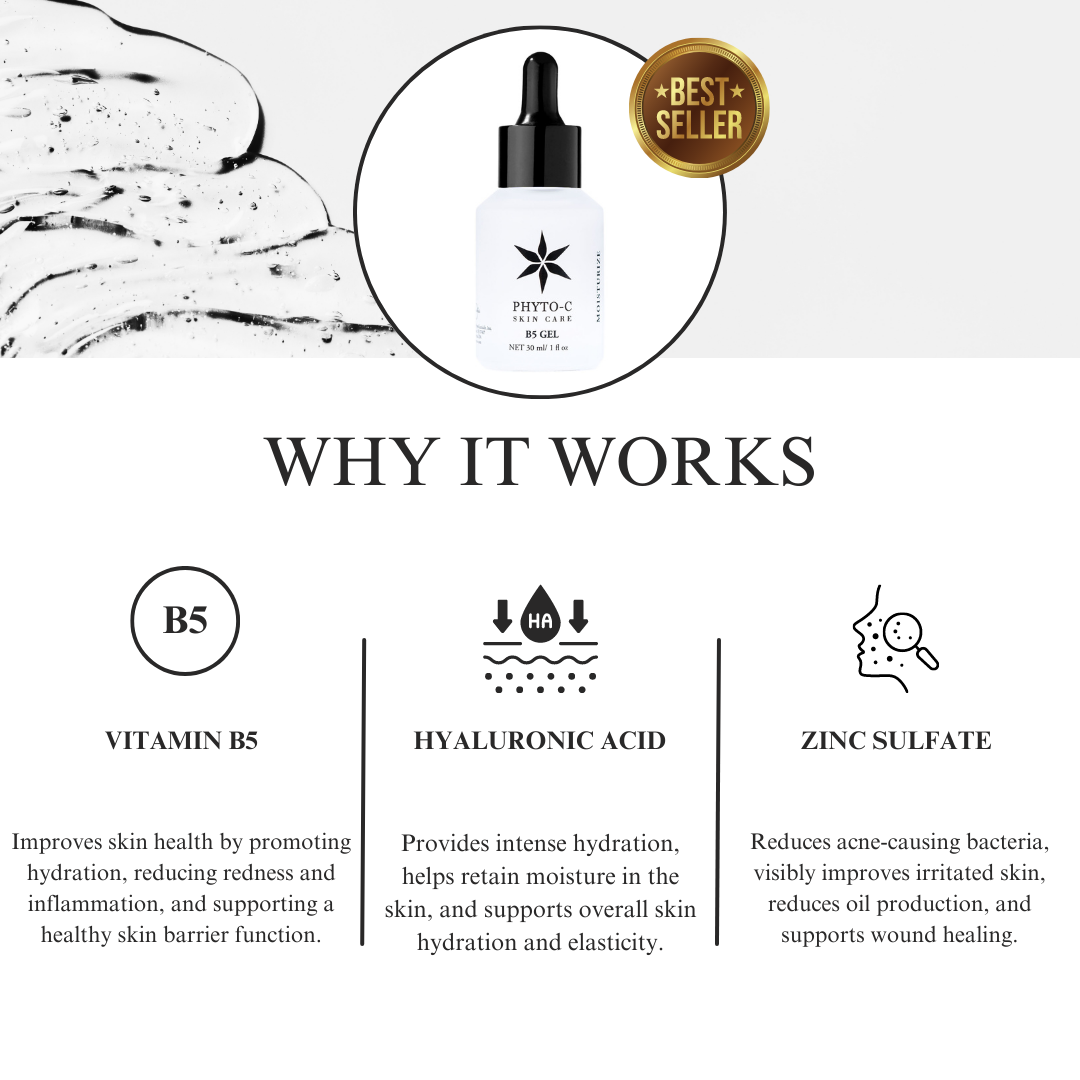 Phyto-C B5 Gel - Hydrate and Moisturize Dehydrated Skin – Phyto-C Skin Care